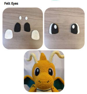 FREE DRAGONITE AMIGURUMI CROCHET PATTERN