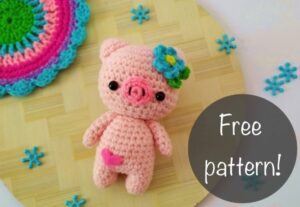 Amigurumi Pig free crochet pattern