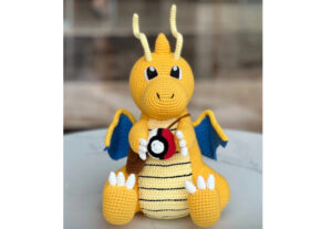 FREE DRAGONITE AMIGURUMI CROCHET PATTERN