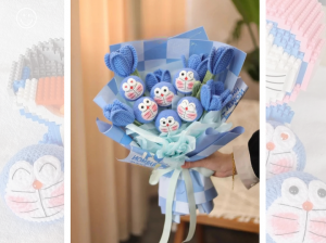 Cute Doraemon Head Crochet Pattern - 1000+ Crochet Patterns
