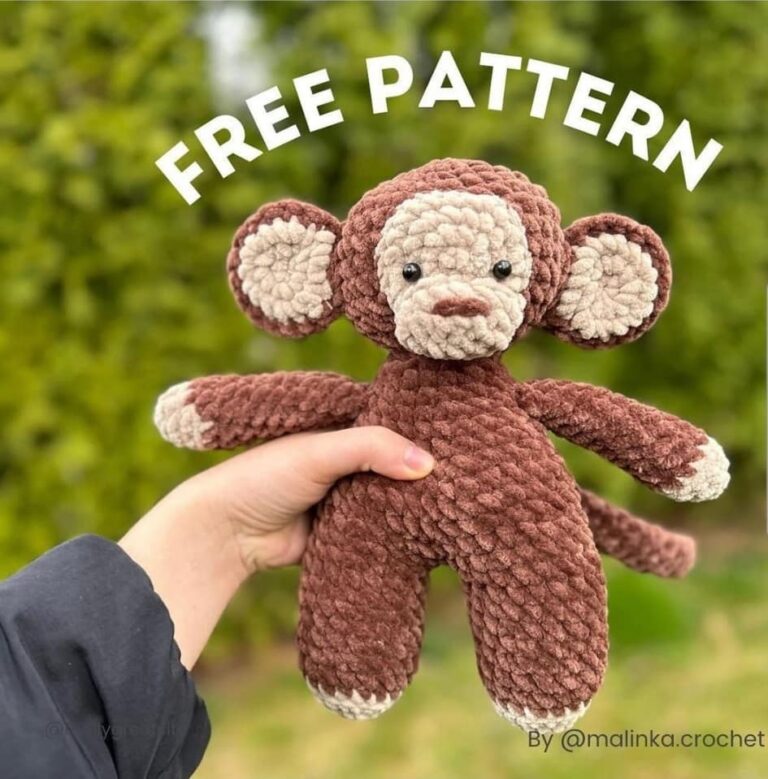 Free Monkey crochet pattern - 1000+ Free Crochet Patterns