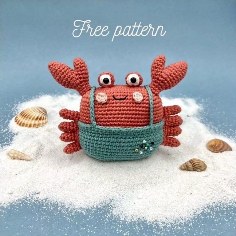 Free Crab crochet pattern - 1000+ Free Crochet Patterns