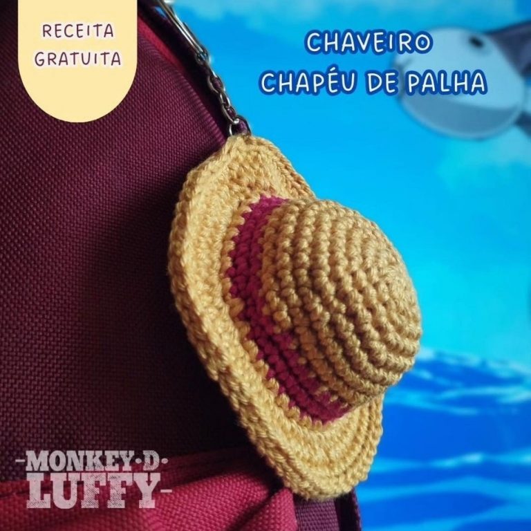 Monkey D.Luffy Hat Crochet Pattern