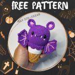 Bat Ice-cream Crochet Pattern