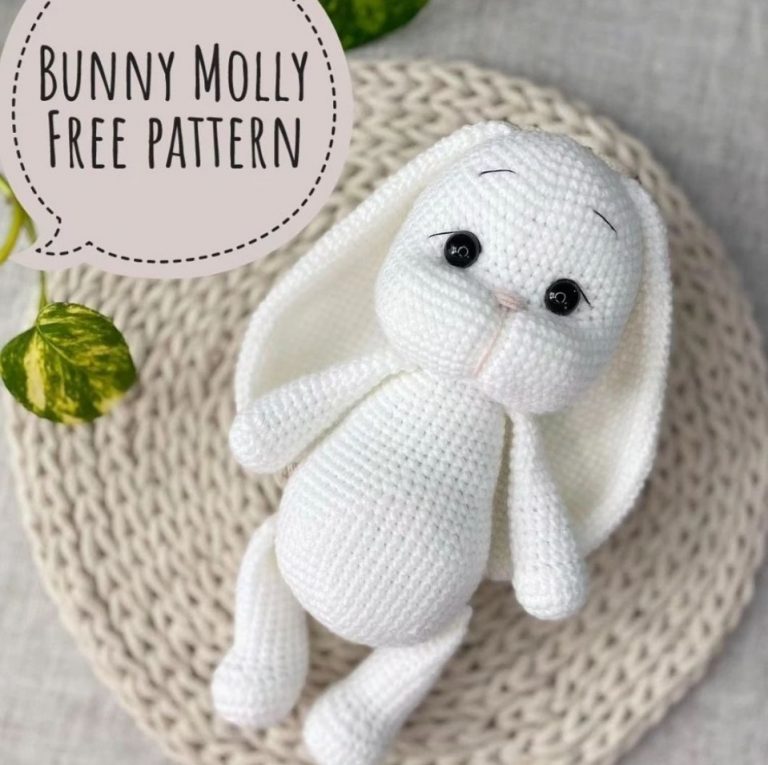 Bunny Molly Crochet Pattern - 50+ Free Amigurumi Pattern