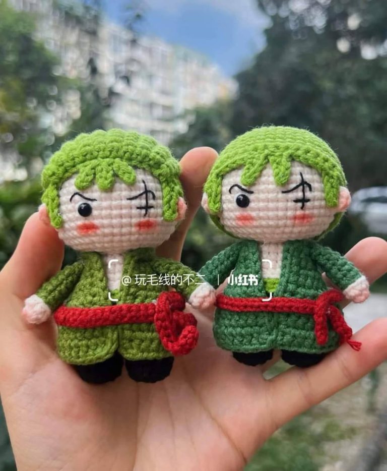 Free one piece Monkey D Luffy crochet pattern